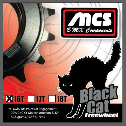 MCS Black Cat Freewheel – Circuit BMX